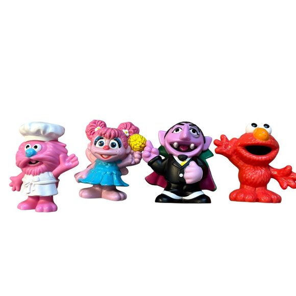 Sesame Street | Toys | Sesame Street Character Figurines Set Of 4 ...